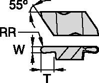 Grooving and Cut-Off - Top Notch™ Groove and Turn Inserts