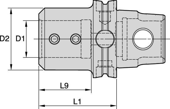 KM40TS™ Shank Tools Boring Bar Adapters