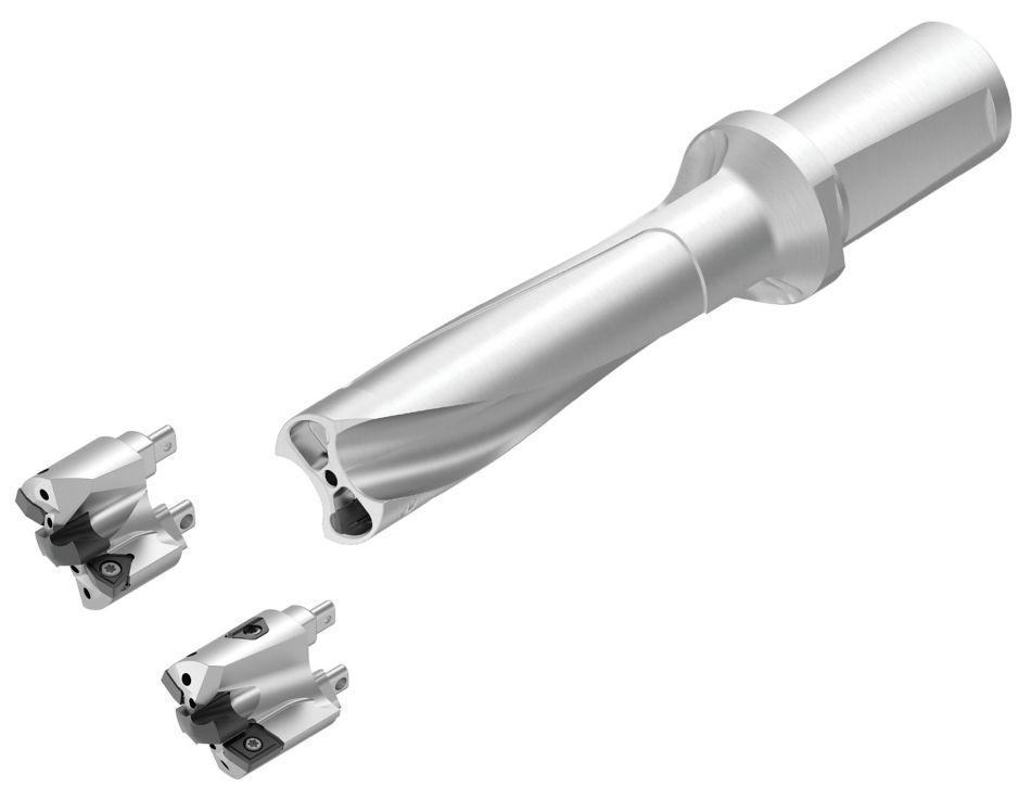 Modulare Bohrer - KSEM PLUS™ Werkzeugkörper mit 2° Whistle Notch™-Schaft