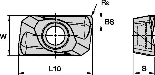 General Milling Inserts - ISO Inserts • APMT