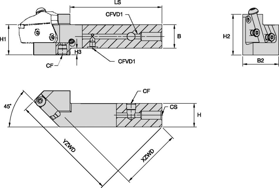 Grooving and Cut-Off - Grooving, and Cut-Off • Square Shank