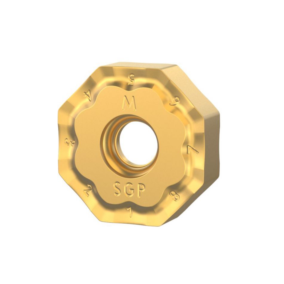 Face Milling Milling insert with wiper facet • Honed T-Land