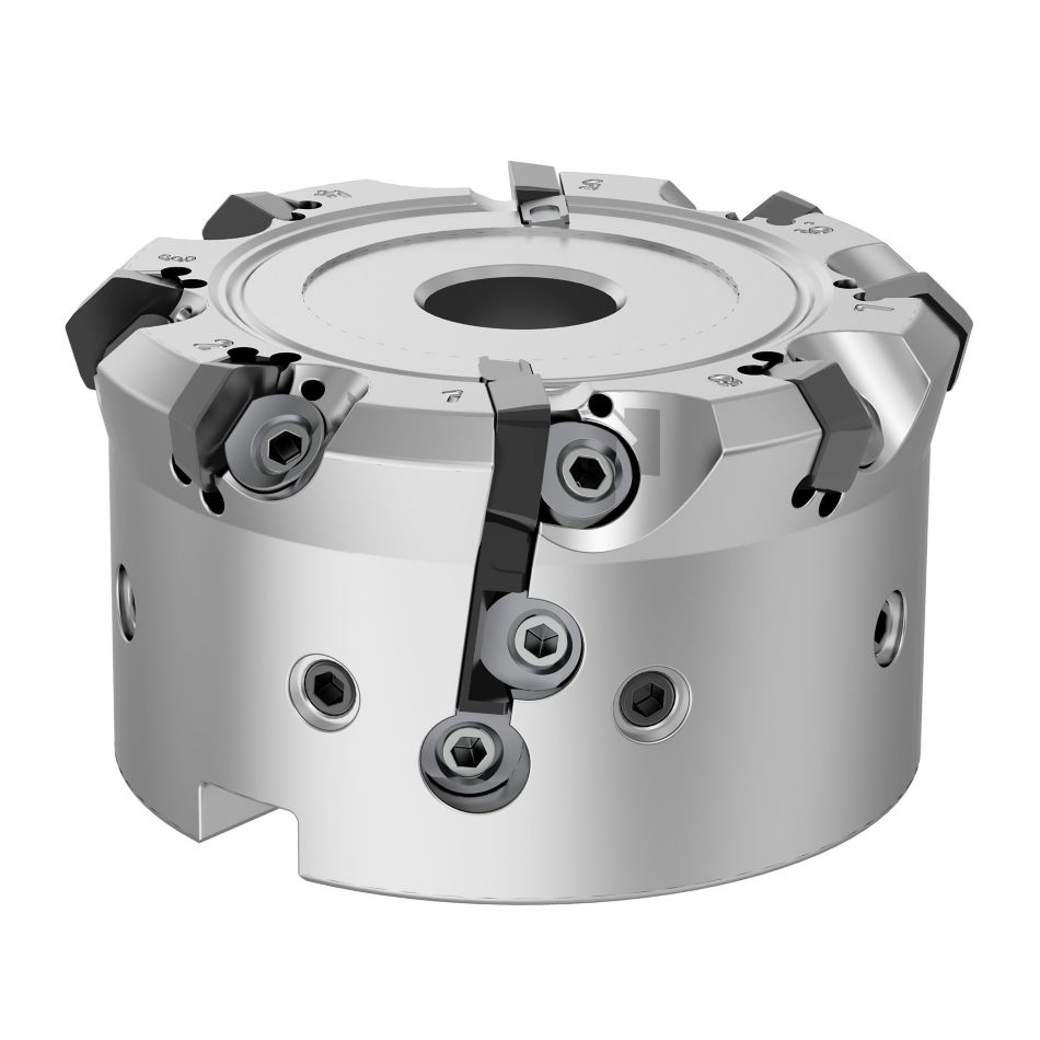 Face Milling - Face Mill with Cartridges • Cast Iron Machining