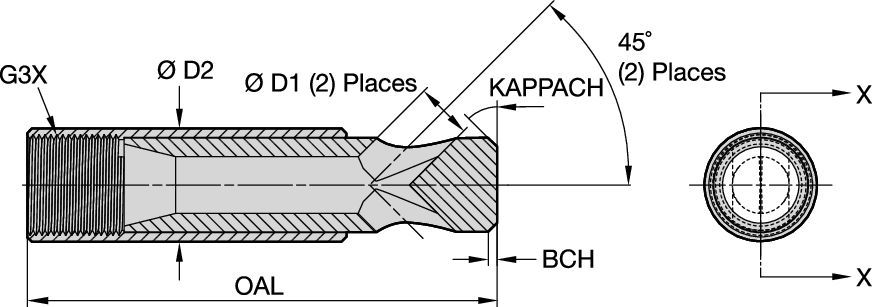 Blast Nozzles - Angle Nozzles • TC
