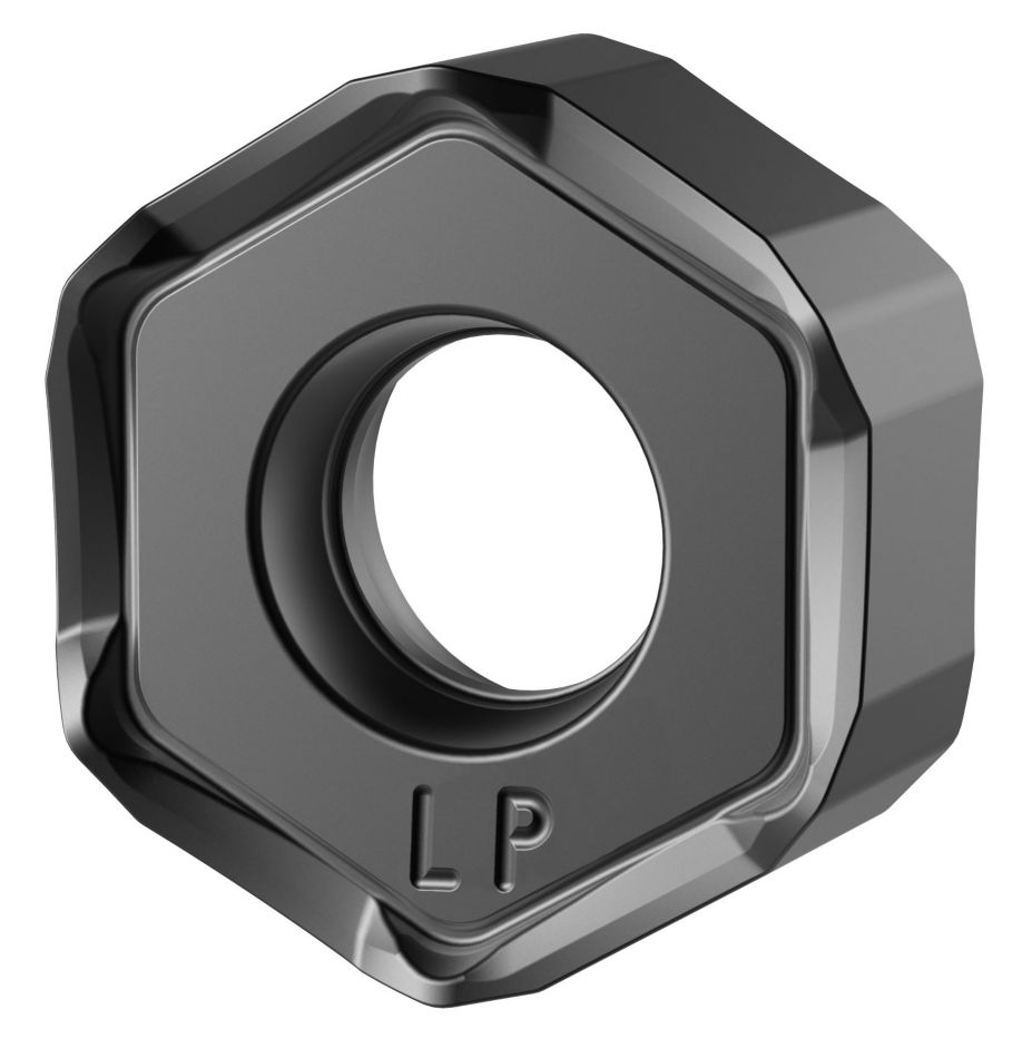 Face Milling Milling insert with optimized rake face • Honed cutting edge