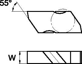 Grooving and Cut-Off - Top Notch™ Groove and Turn Inserts