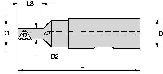 TMS • Thread Milling System - Indexable End Mills • Mini Thread Mill