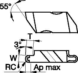Grooving and Cut-Off - Top Notch™ Groove and Turn Inserts