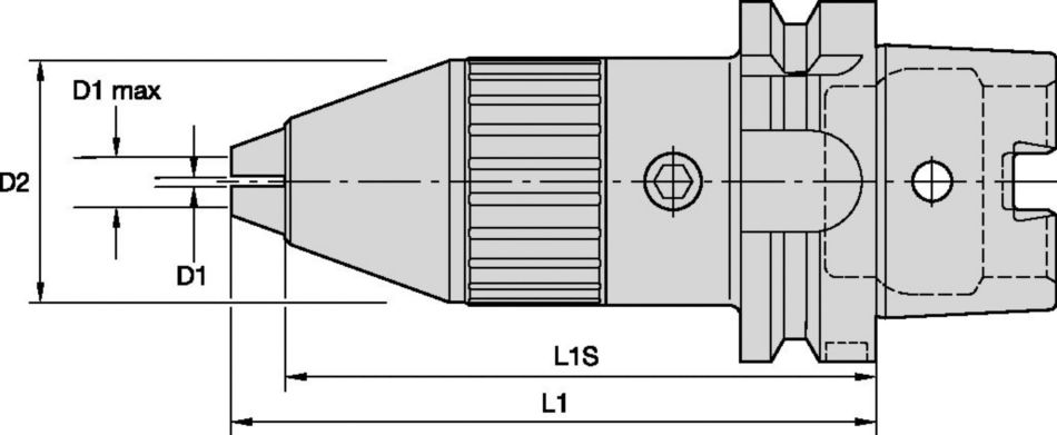 HSK63A Shank Tools - Drill Chucks • Whistle Notch™ Adapters