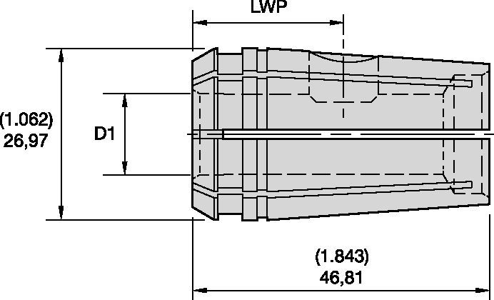 Collets and Sleeves - TG75 Series