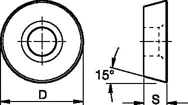 Milling Inserts - Indexable Round Inserts • RD.X12...