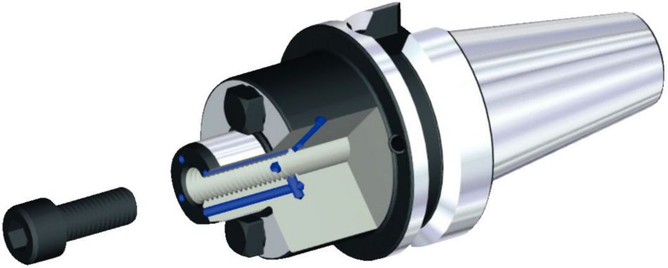 BTKV50 Shank Tools - Shell Mill Adapters with Through Coolant