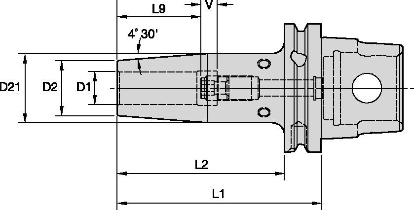 KM63XMZ™ Shank Tools - Shrink Fit Toolholders General Purpose (GP)