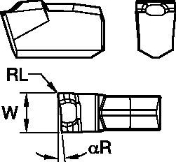 Grooving and Cut-Off A2™ Cut-Off Inserts