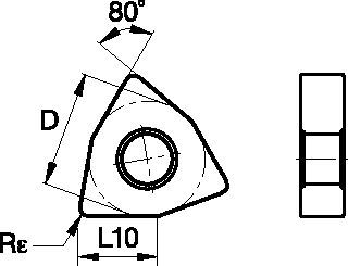 ISO Turning Inserts - Kenloc™ Inserts