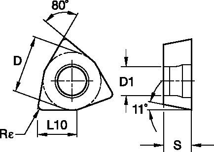 WIDIA™ Victory™ • High-Performance Inserts - ISO/ANSI Carbide Inserts