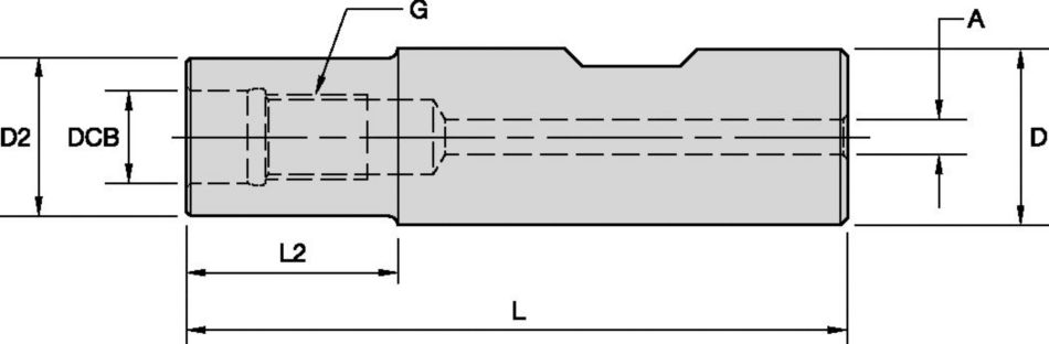 Straight Shank Tools - Weldon® Shank Tools