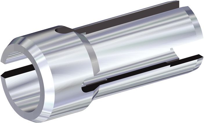 Collets and Sleeves - DA Series Double-Angle Solid Tap Collets