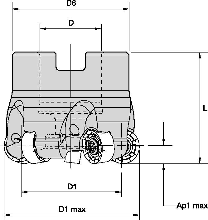 Rodeka™ 16 - Shell Mills • Metric
