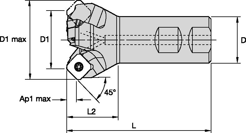 KSSM™ 45° - End Mills