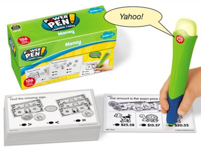 Money Power Pen!® Quiz Cards at Lakeshore Learning