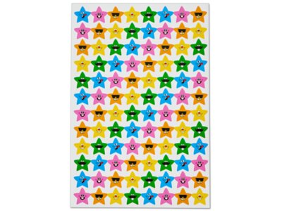 Smiley Stars Sticker Pack at Lakeshore Learning