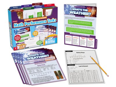 Show What You Know Math Performance Tasks - Gr. 5 at Lakeshore Learning