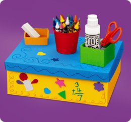 Back-To-School Desktop Organizer | Lakeshore® Learning Materials