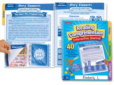 Reading Comprehension Interactive Journal - Gr. 1-2 at Lakeshore Learning