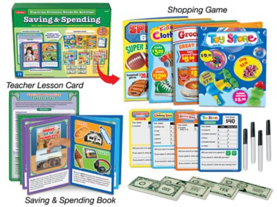 Saving & Spending Hands-On Activities at Lakeshore Learning