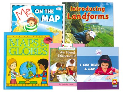 Landforms & Mapping Literature Library - Gr. 1-3 at Lakeshore Learning