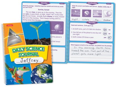 Daily Science Journal - Gr. 1 at Lakeshore Learning