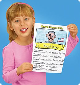 Famous Person Profile | Lakeshore® Learning Materials