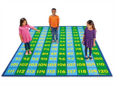 120 Grid Activity Carpets at Lakeshore Learning