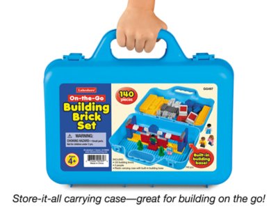 On-The-Go Building Brick Set at Lakeshore Learning