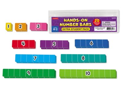 Number Bars Hands-On Student Pack at Lakeshore Learning