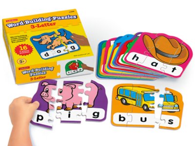 Word Building Puzzles - 4-Letter Words at Lakeshore Learning