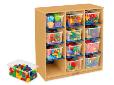 Classic Birch 20-Cubby Storage Unit at Lakeshore Learning