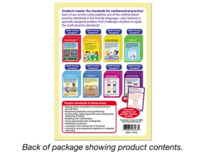 Standards for Mathematical Practice Activity Cards - Gr. 1 at Lakeshore ...