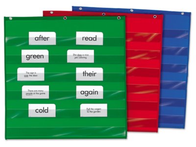 Heavy-Duty Small Pocket Charts at Lakeshore Learning