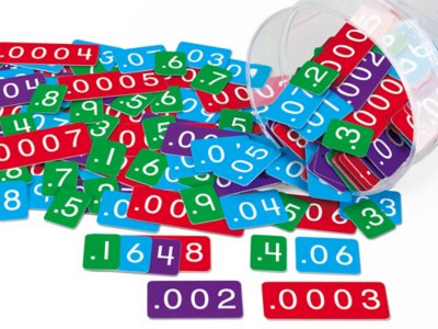 Decimal Place Value Cards at Lakeshore Learning