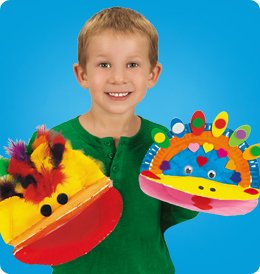 Paper Plate Puppets | Lakeshore® Learning Materials