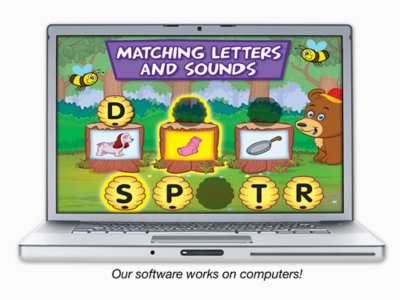 Pick-A-Trick Matching Letters and Sounds Game - Interactive Software ...