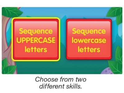 Link-To-Learn Sequencing Letters Game - Interactive CD-ROMs at ...