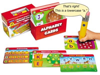 Alphabet Smart Pencil Interactive Learning Cards at Lakeshore Learning