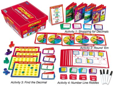 Decimals Activity Station - Gr. 4-5 at Lakeshore Learning