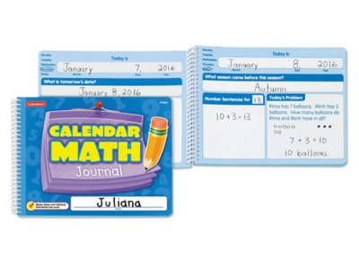 Calendar Math Journal at Lakeshore Learning