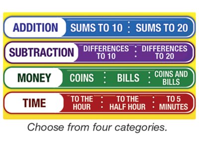 Bubble Pop! Math Challenge Games - Gr. 1‑2 - Interactive CD-ROMs at ...