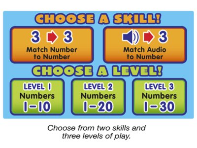 Catch-To-Learn Number Recognition Games - Interactive Software - Single ...