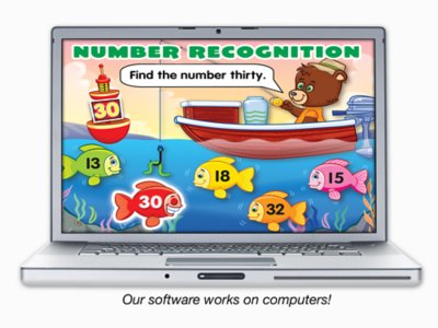 Catch-To-Learn Number Recognition Games - Interactive CD-ROM - Class ...